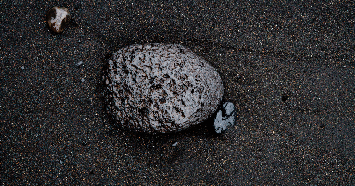 Your Daily Crystal Reading Black Lava