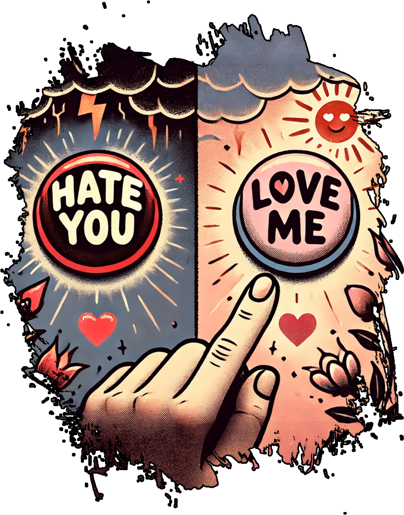 Turning "I Hate You" into "I Love Me”